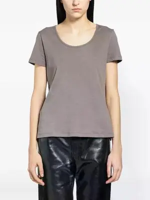 Max Mara Studio Round Neck T-shirts For Women