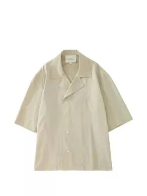 Studio Nicholson Wrapped Placket Loca Shirt