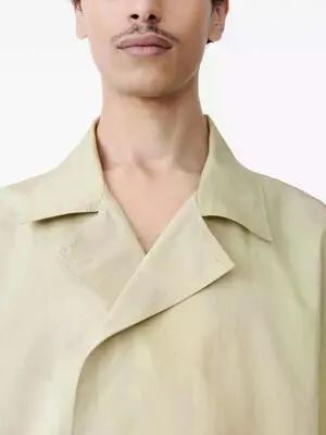 Studio Nicholson Wrapped Placket Loca Shirt