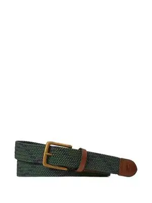 Polo Ralph Lauren Woven Buckle Belt - Green