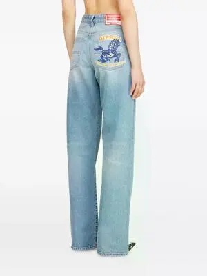 DIESEL® Year Of The Horses 1971 D-sent Graphic Jeans - Blue