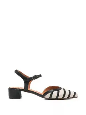 Chie Mihara Haler Striped Heeled Pumps