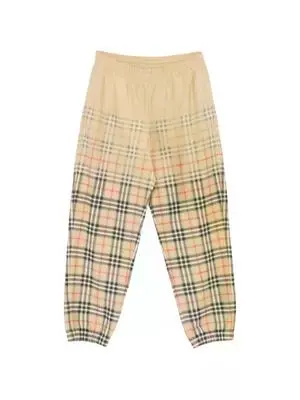 Burberry Gradient Check Track Pants