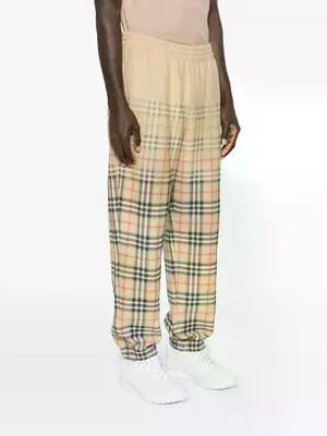 Burberry Gradient Check Track Pants