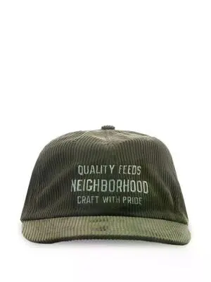 NEIGHBORHOOD Dad Corduroy Cap - Green