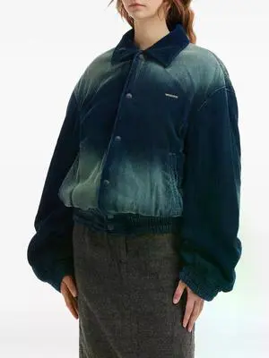 We11Done Corduroy Collared Bomber Jacket