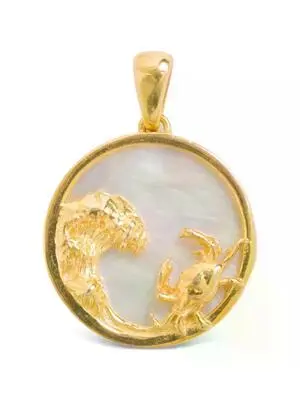 FREYA ROSE Tone Cancer Pendant - Gold