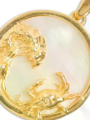 FREYA ROSE Tone Cancer Pendant - Gold