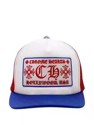 Chrome Hearts Hollywood Trucker Hat - White
