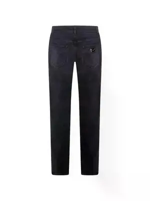 Dolce & Gabbana Logo-plaque Straight Leg Jeans