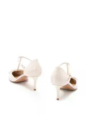 Valentino Garavani Vlogo Heeled Pumps - White