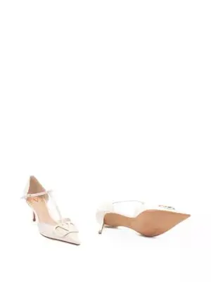 Valentino Garavani Vlogo Heeled Pumps - White