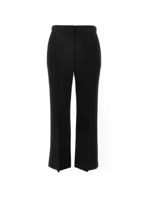 Msgm Black Wash Pants For Women