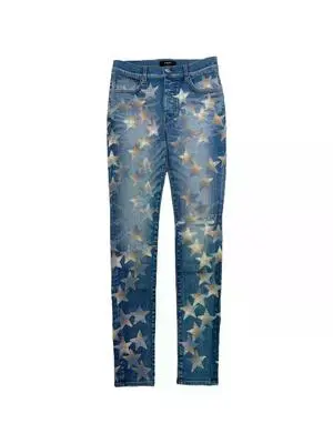 Amiri Star-patch Denim Jeans