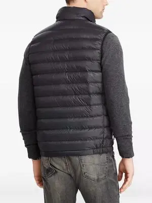 Polo Ralph Lauren Logo-embroidered Padded Gilet - Black