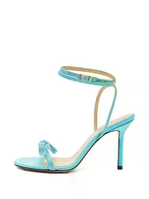 Mach & Mach Crystal-embellished Stiletto Sandals