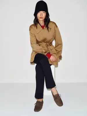 REFORMATION Buffy Oxford - Grey