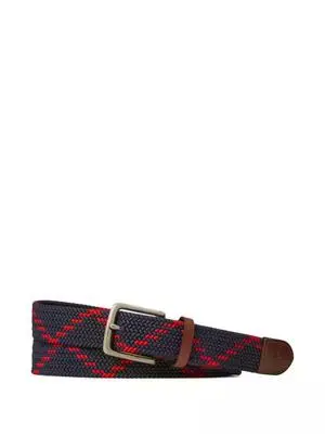 Polo Ralph Lauren Braided Woven Belt - Blue