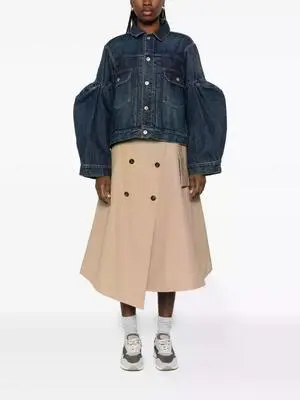 Sacai Button Denim Jacket