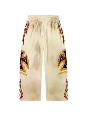VALE FOREVER La Flare Printed Track Pants