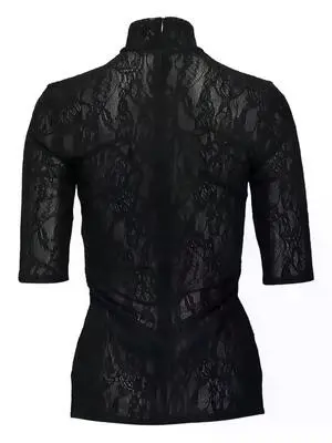 Stella McCartney Lace Turtleneck Top
