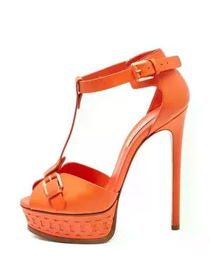 Casadei Platform Leather Sandals