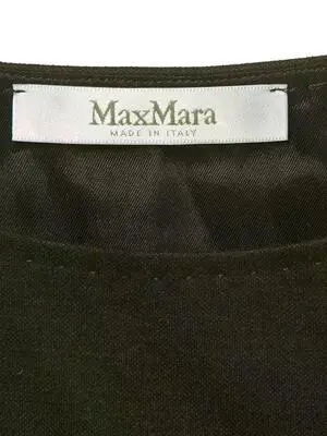 Max Mara Pleated Hem Top