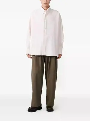 Studio Nicholson Embroidered Cotton Shirt
