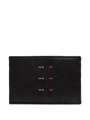 Paul Smith Stripe-detail Wallet - Black