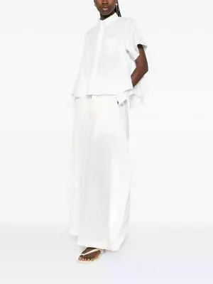 Sacai Buckle Detailed Trousers