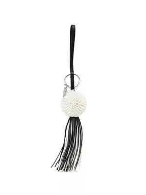 Karl Lagerfeld K/autograph Pompom Charm - White