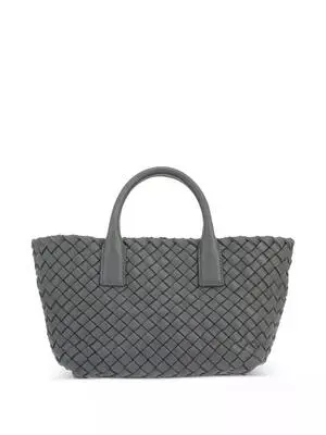 Bottega Veneta 2020s Small Cabat Intrecciato Tote Bag
