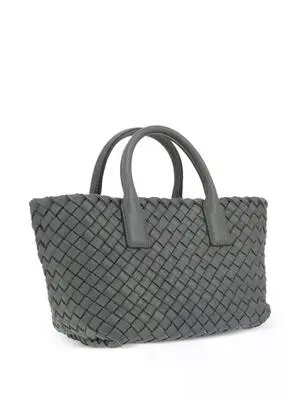 Bottega Veneta 2020s Small Cabat Intrecciato Tote Bag