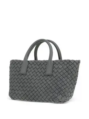 Bottega Veneta 2020s Small Cabat Intrecciato Tote Bag