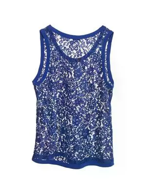 JOSEPH Lace Sleeveless Top