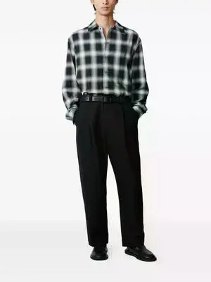 Studio Nicholson Ray Plaid Button Shirt