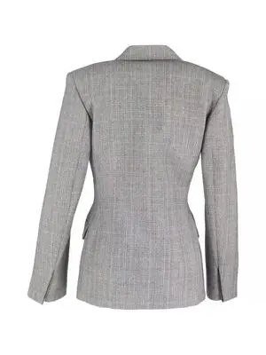 Balenciaga Prince Of Wales-check Blazer