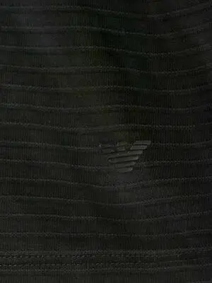 Emporio Armani Knitted Striped T-shirt