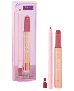 TARTE 2-pc. Maracuja Juicy Lip Rose Lip Liner And Lip Balm Duo Set Primrose In Bloom