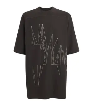 Rick Owens Embroidered T-shirts For Men