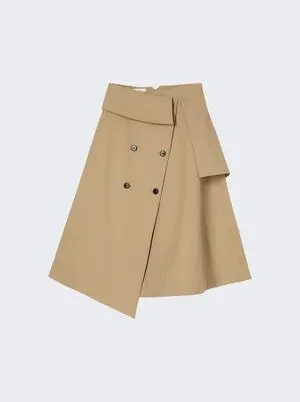 RÃHE Deconstructed Trench Skirt