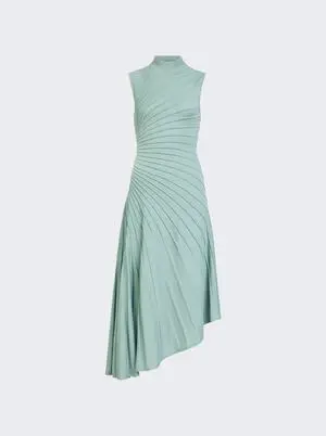 Alaïa Ray Midi Dress - Green