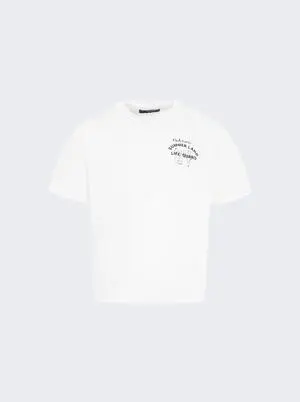 NAHMIAS Life Guard Script Boxy Tee - White