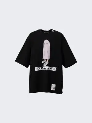 Mihara Yasuhiro Oliver Printed Tee - Black