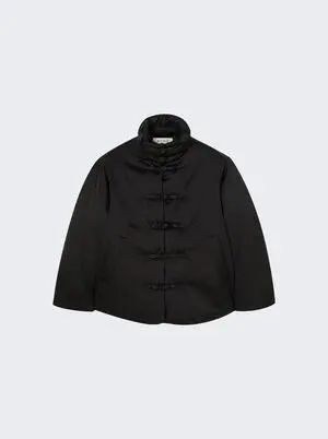 RÃHE Mandarin Satin Padded Jacket