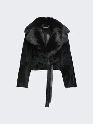 Nour Hammour Shearling Outerwear For Women