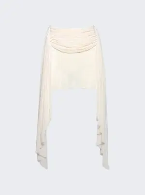 David Koma Ruched Mini Skirt