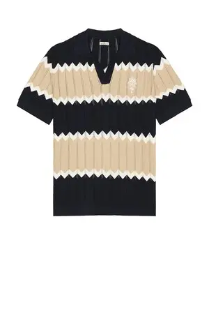 Agua Bendita Aron Polo Shirt In Stripes