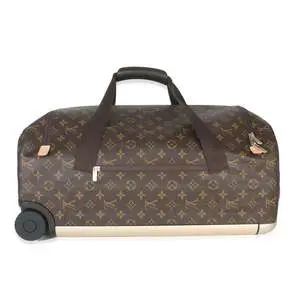 LOUIS VUITTON Monogram Canvas Horizon Soft Duffle 55 - Brown