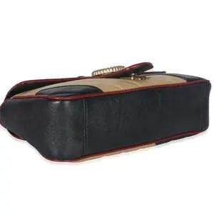 Gucci Matelasse Calfskin Marmont Shoulder Bag - Multicolor